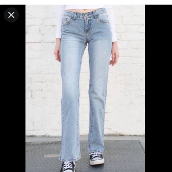 Brandy Melville | Jeans | Brandy Melville Low Rise Flare Jeans Almost ...